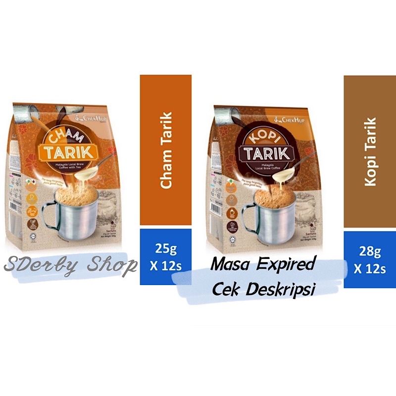 Jual Chekhup Cham Tarik Kopi Chek Hup Coffee Pack Isi 12 | Shopee Indonesia