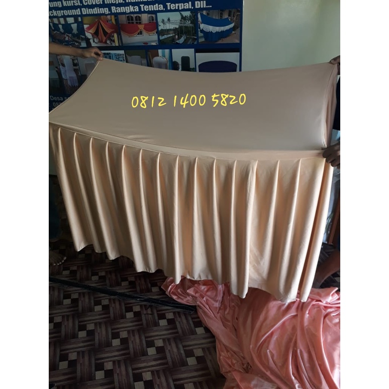 Jual BEST PRODUCK !!! SARUNG MEJA HOTEL/SARUNG MEJA PESTA#200CM ...