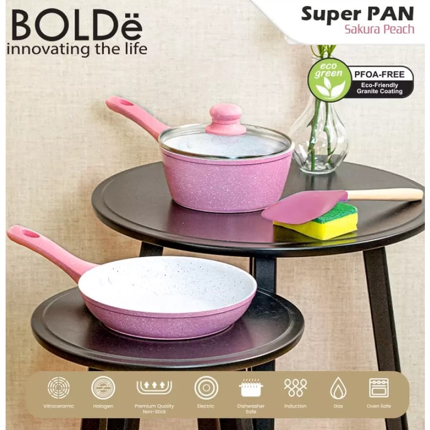Jual BOLDE Cookware Set Sakura Peach | Shopee Indonesia