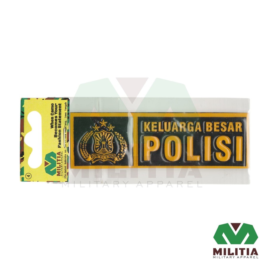 Jual Stiker Timbul Kecil Keluarga Besar Polisi | Shopee Indonesia