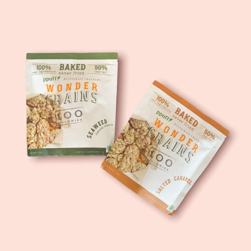Jual Ppuff! wonder grains (cemilan sehat low fat) | Shopee Indonesia