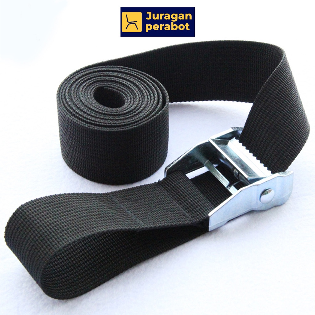 Jual Tali Strap Pengikat Barang Cargo Belt 2 Meter x 2.5 cm | Shopee ...