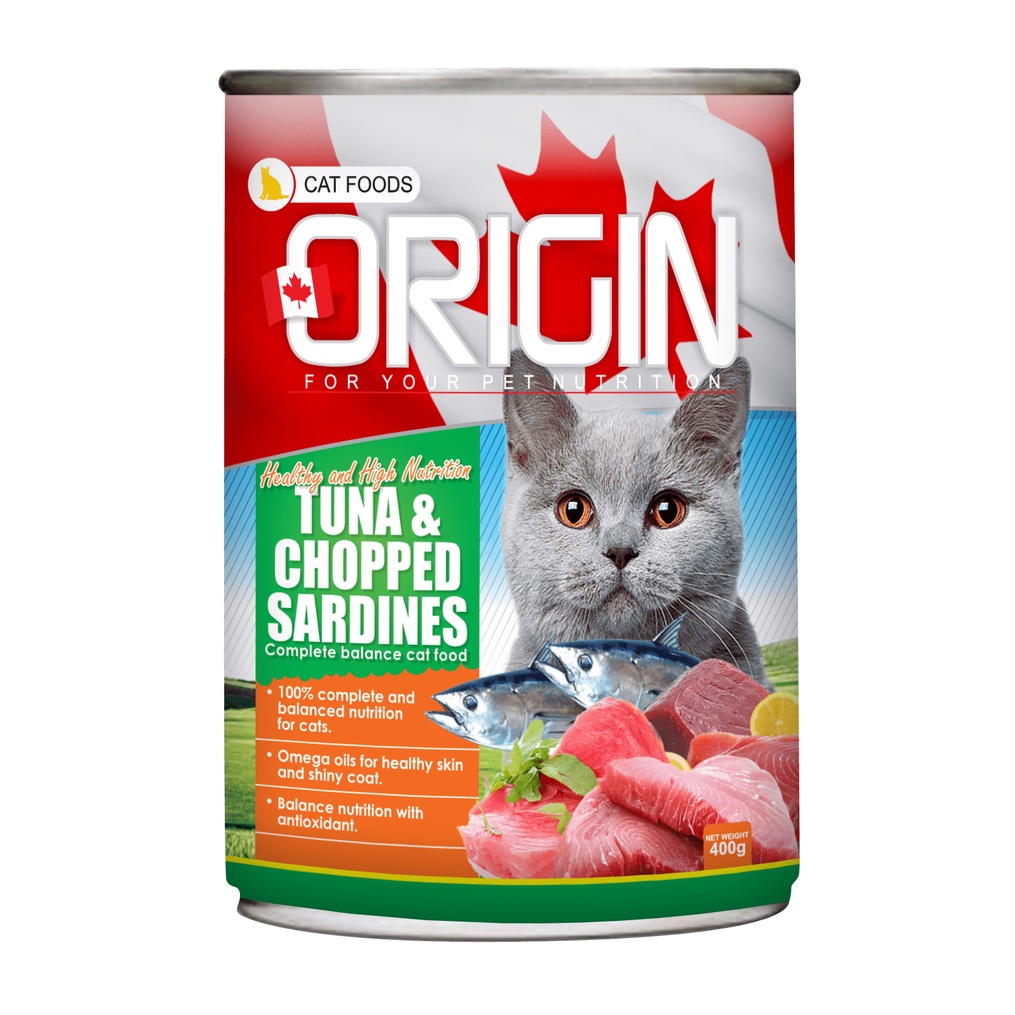 Jual Origin Cat Food 400gr/Makanan Basah Kaleng | Shopee Indonesia