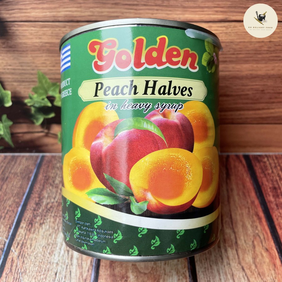 Jual Golden Peach Halves / Persik Kaleng - 820G (Product Of Greece ...