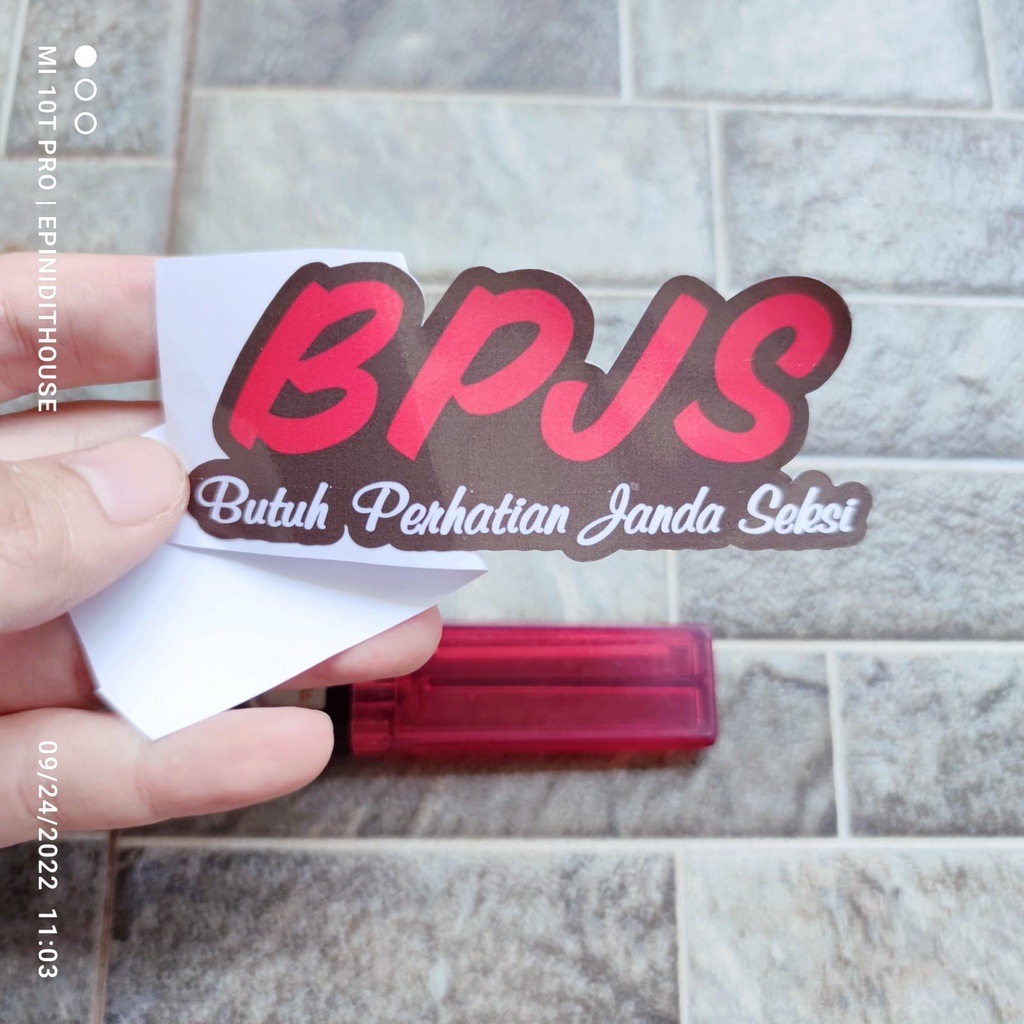 Jual Stiker Butuh Perhatian Janda Kata Quote Lucu Humor Nyleneh Viral ...