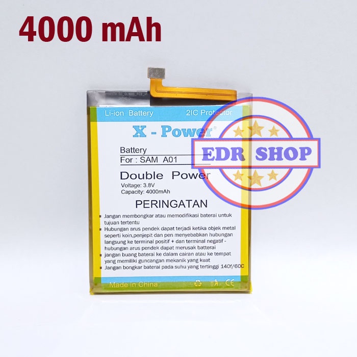 Jual Batre Samsung Galaxy A01 A015F QL1695 Batu Baterai Battery Tanam Double Power | Shopee ...