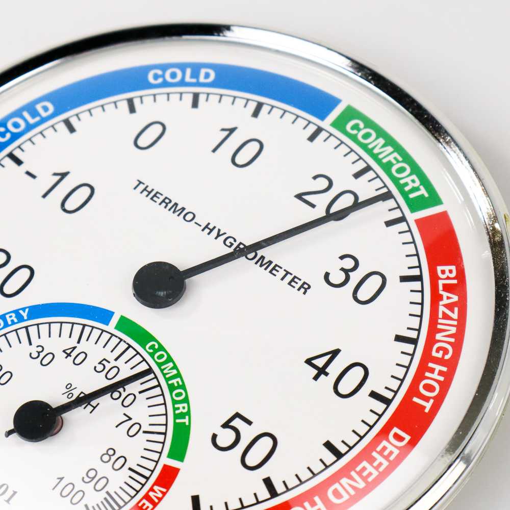 Jual Anymetre Analog Thermometer Hygrometer Temperature Humidity Alat ...