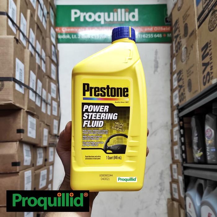 Jual Prestone Cairan Pelumas Oli Power Steering Fluid Bening Clear 946 ...