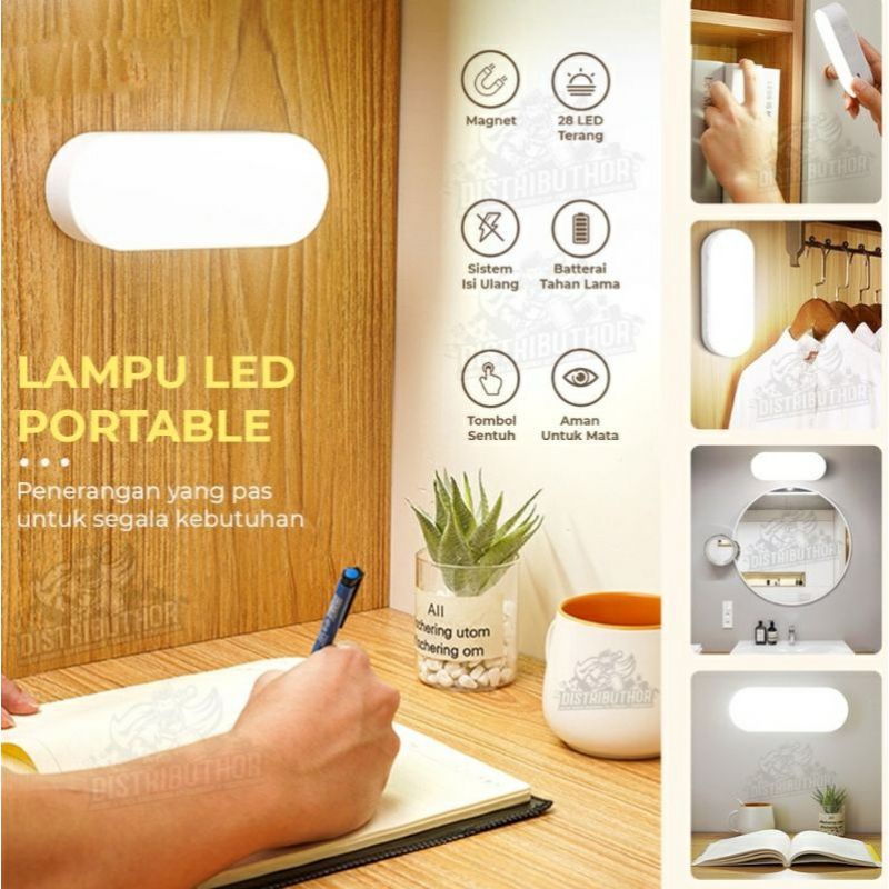 Jual Lampu Tempel LED Dinding Lampu Belajar LED Lampu Dinding Universal Lampu Kantor | Shopee ...