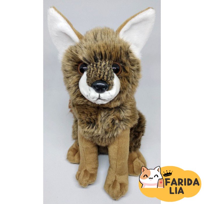 Jual Boneka Anjing dan Serigala Ukuran M - Coyote | Shopee Indonesia