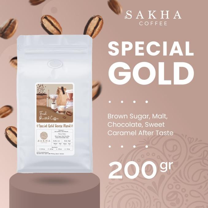 Jual Discount Kopi Special Gold Espresso House Blend Coffee Beans Coffe ...