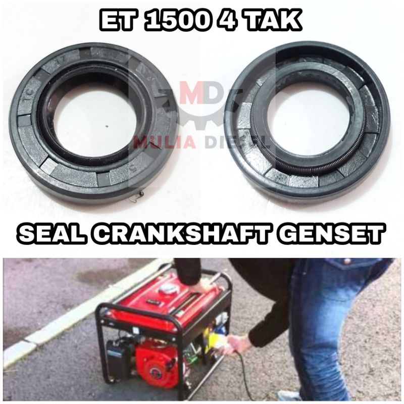 Jual Oli Oil Sil Seal Crankshaft Askrup Genset Generator 1000 ET1500 ...