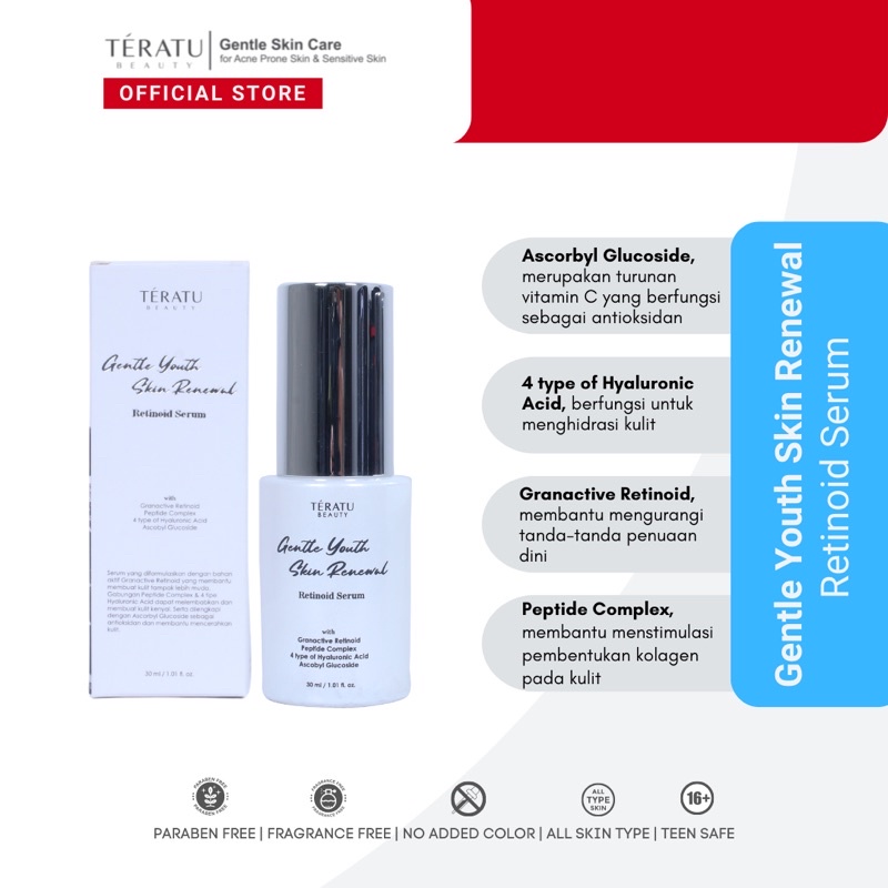 Jual Gentle Youth Skin Renewal (Retinoid Serum) | Shopee Indonesia
