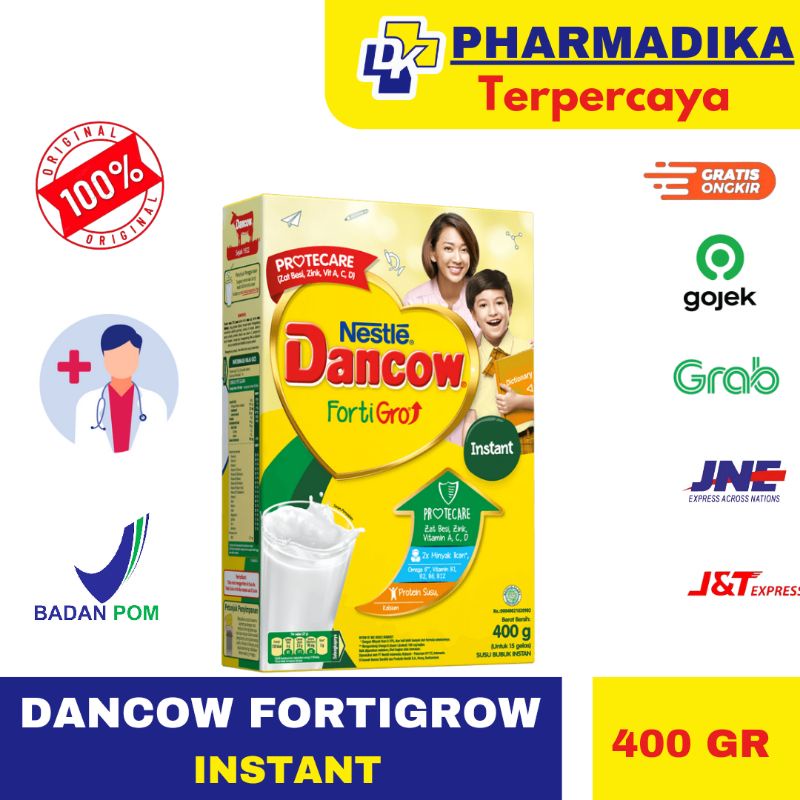 Jual DANCOW FORTIGROW INSTANT 400 GR (tanyakan stok terlebih dahulu ...
