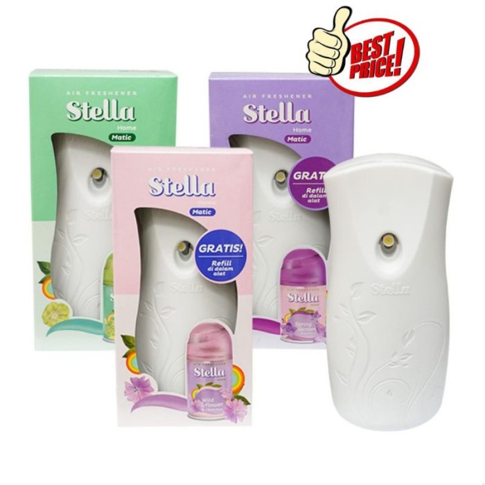 Jual Stella Matic Dispenser Alat Pengharum Ruangan Otomatis Termasuk ...