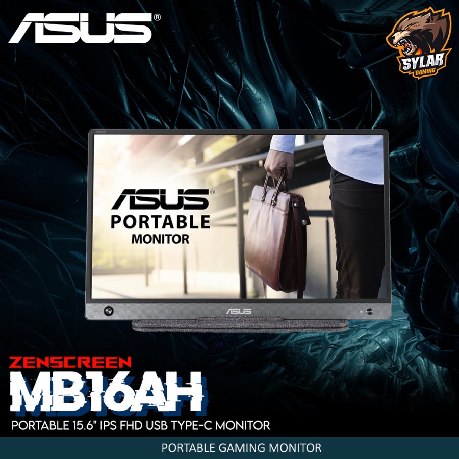 Jual Asus ZenScreen MB16AH Portable 15.6" IPS FHD USB Type-C Monitor ...