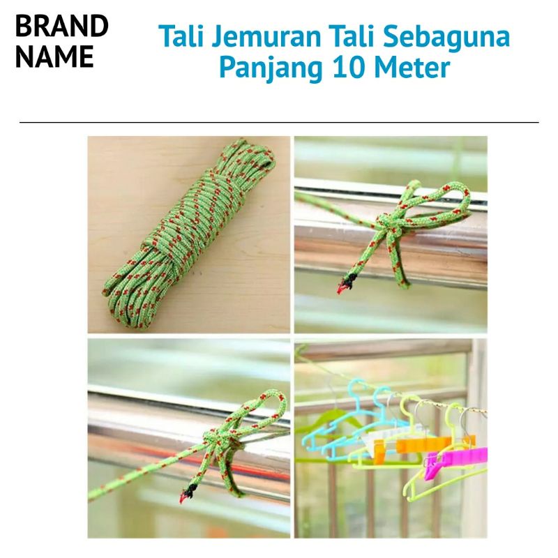 Jual Tali Tambang Serbaguna Untuk Jemuran Camping Rafting Pecinta Alam ...