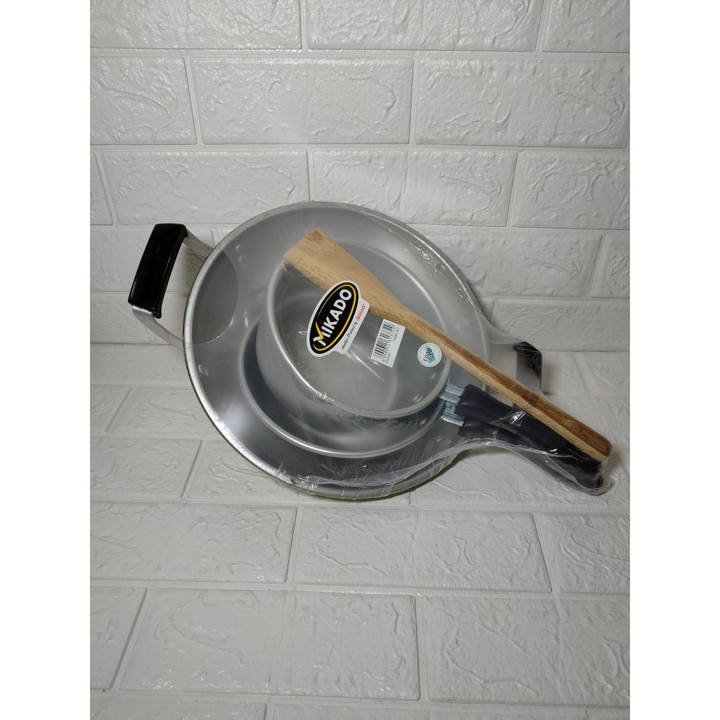 Jual WAJAN YUMEI SET MASPION / WAJAN 4IN1 / WAJAN ALUMUNIUM | Shopee ...