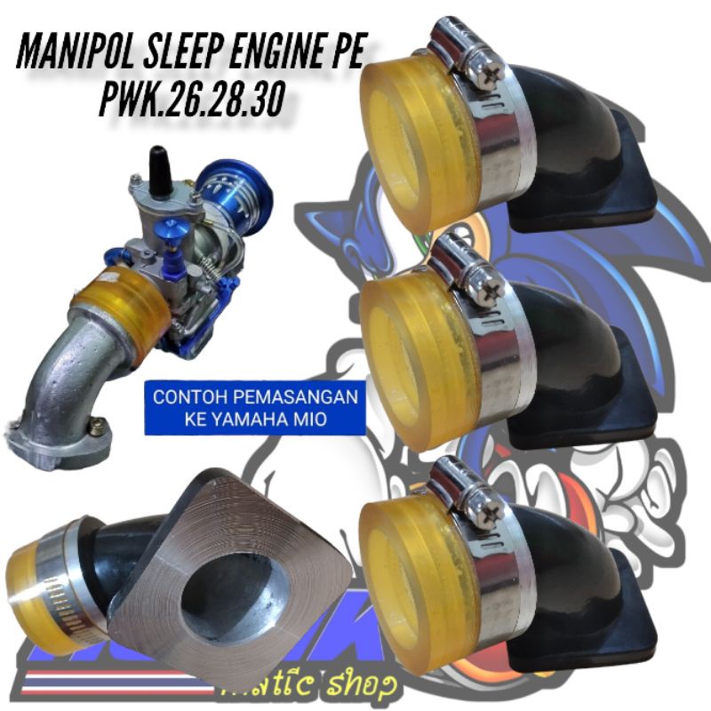 Jual Manipul Manipol Intake Teflon Bebek Sleep Engine Pe Pwk 24.26.28.30.32.33.34 Anti Jebol ...