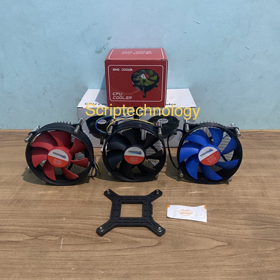 Jual Fan Processor Intel LGA 775 Baut King Cooler Scorpion King Fan CPU ...