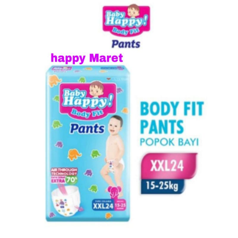 Jual baby Happy S38+2 M32 L28 XL26 XXL24 | Shopee Indonesia