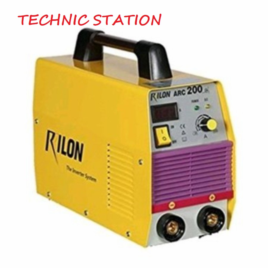 Jual Trafo Las Inverter Rilon ARC 200 / Mesin Las Rilon ARC200 heavy ...