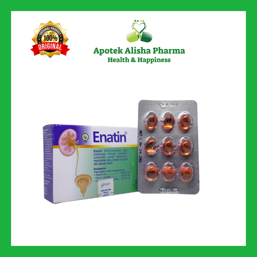 Jual Enatin Soft Kapsul (Strip 9kapsul) - Enatin Herbal Minyak Tumbuhan ...