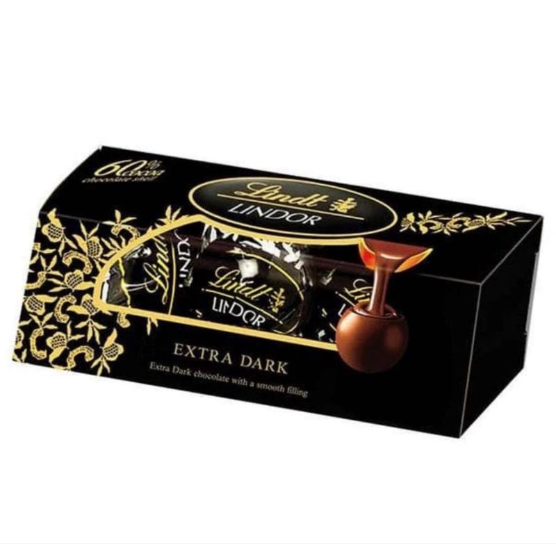 Jual Lindt Lindor Extra Dark Chocolate 37gr | Shopee Indonesia