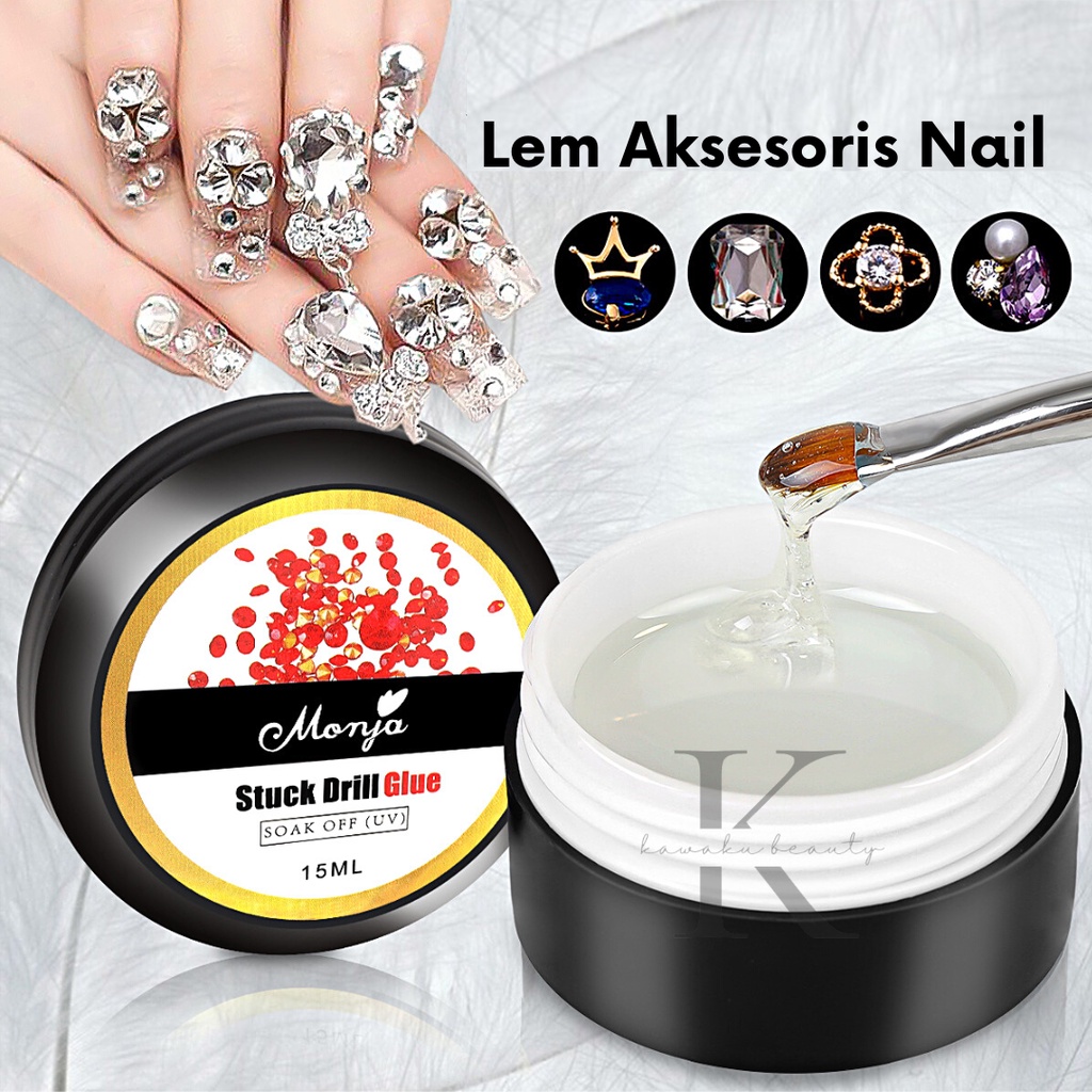 Jual Lem Aksesoris Rhinestone Glue Stuck drill 8ml | Shopee Indonesia