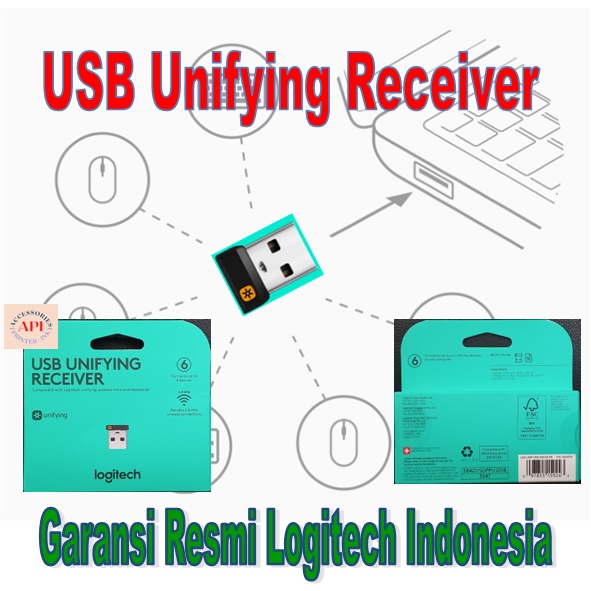 Jual Logitech Unifying Receiver Usb Shopee Indonesia