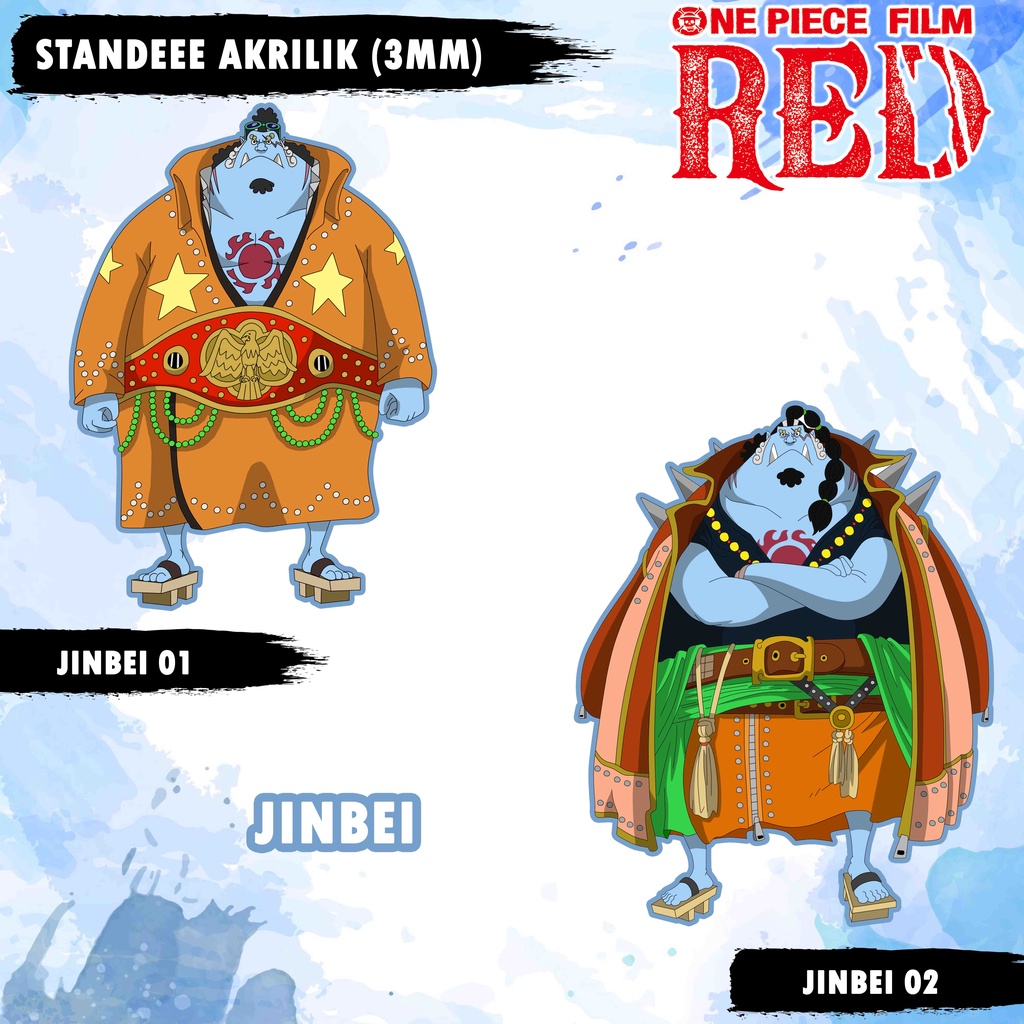 Jual Standee Akrilik One piece red / Standee Akrilik One pice / One ...