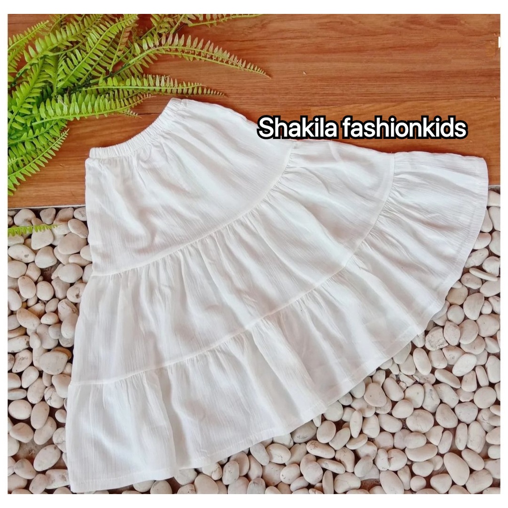 Jual Rok anak Cringke airflow/rok anak tanggung/rok anak perempuan/rok ...