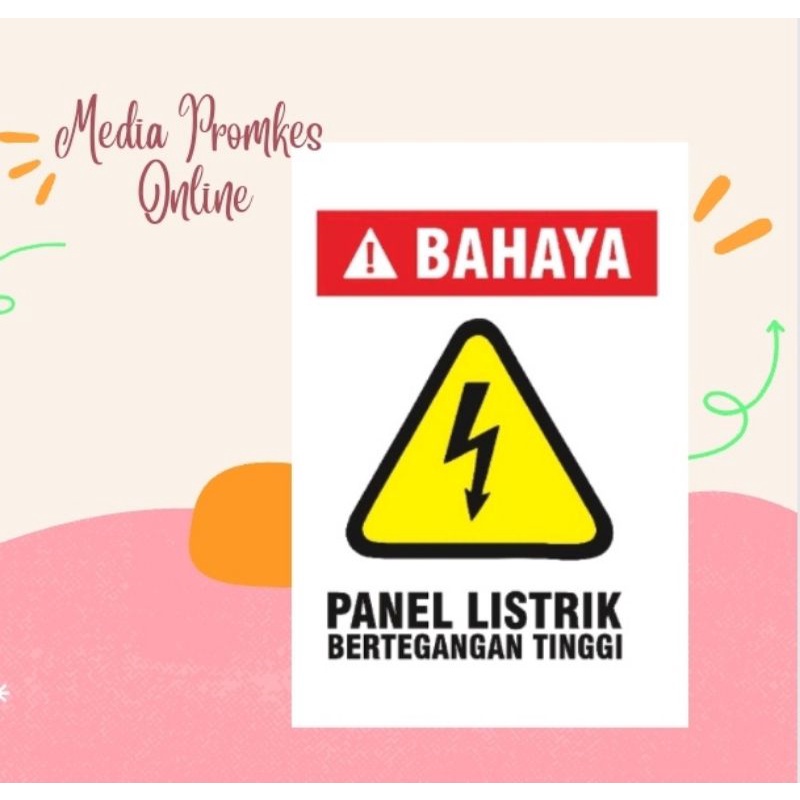 Jual Stiker Bahaya Panel Listrik | Shopee Indonesia