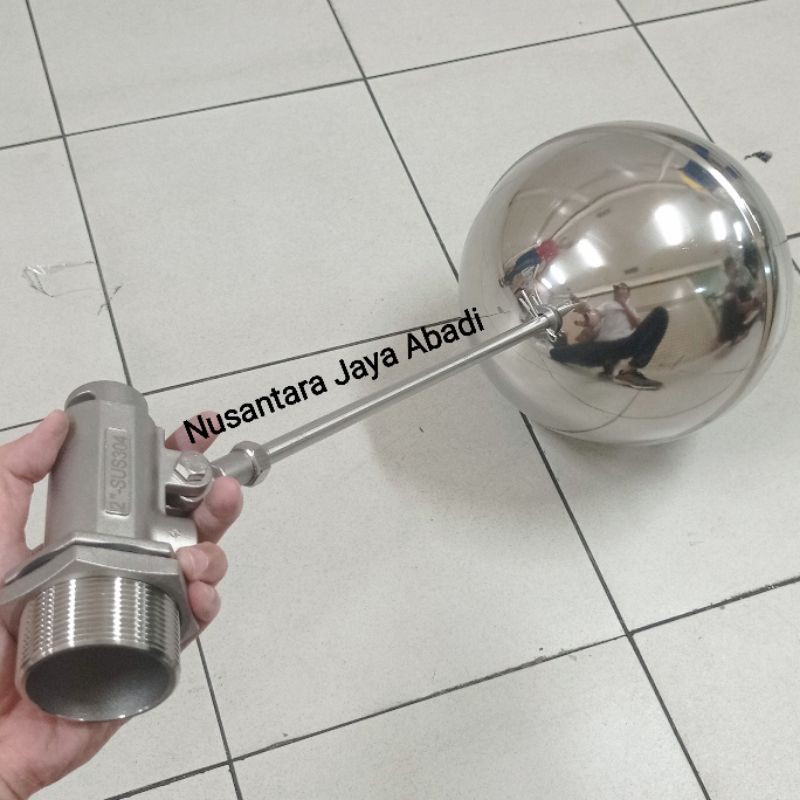 Jual Floating Valve Full Stainless 304 Drat 2 " inchi DN 50 Pelampung ...