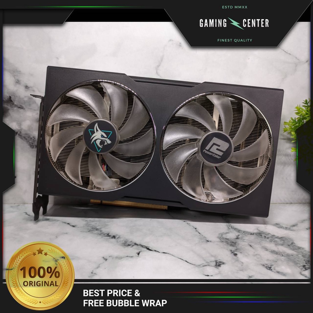 Jual VGA PowerColor Hellhound RX 6600 XT 8GB GDDR6 Terawat 100% ...