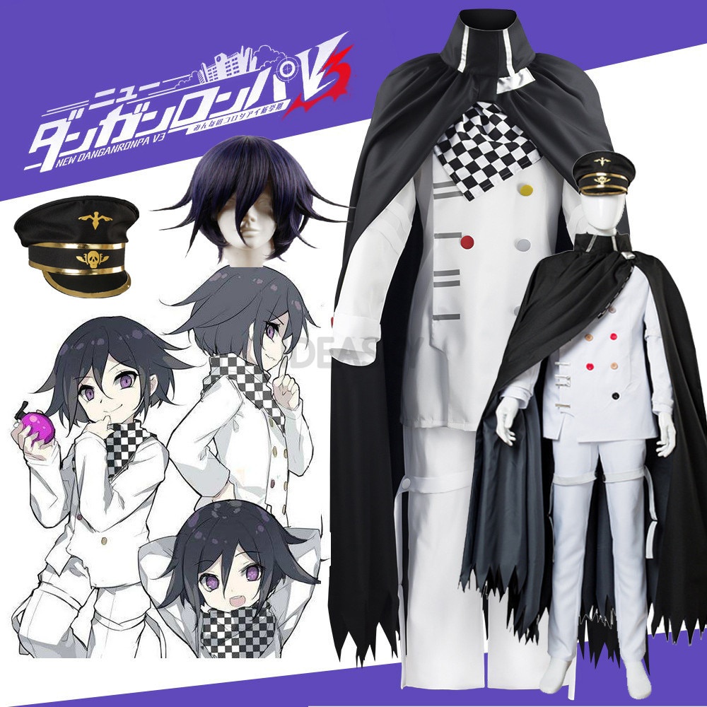 Jual PREORDER Danganronpa V3 Kokichi Oma Cosplay Costume President Oma ...