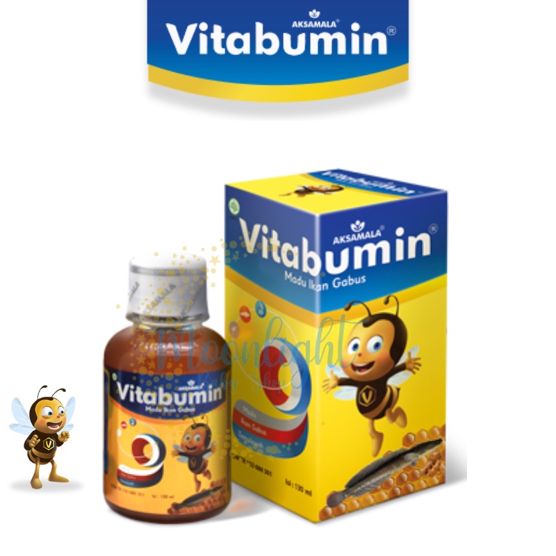 Jual Vitabumin Madu Ikan Gabus130ml Multi Vitamin Penambah Nafsu Makan Anak | Shopee Indonesia