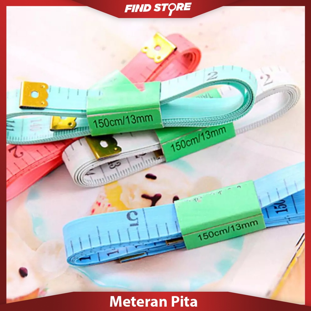 Jual Meteran Jahit Baju Kain Ukur Badan Multifungsi | Shopee Indonesia