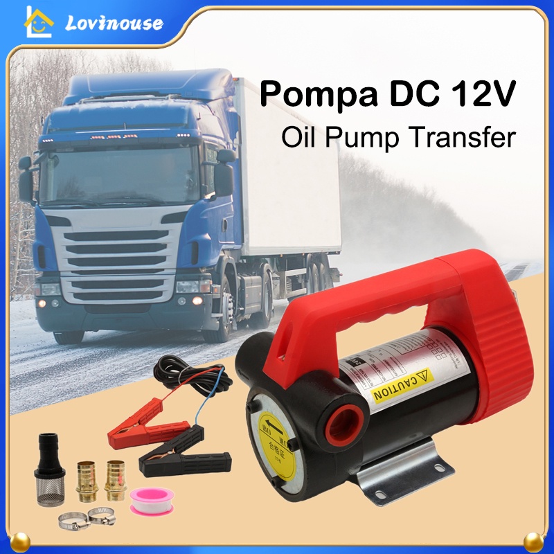 Jual Pompa Minyak DC 12Volt Elektrik Diesel Transfer Pump Pompa Oli ...