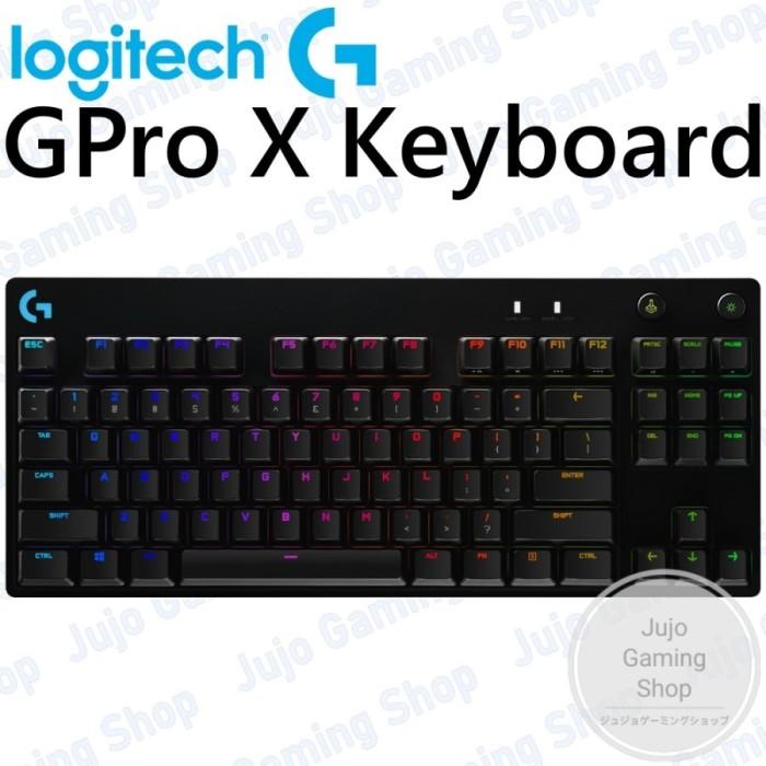Jual Logitech G Pro X Keyboard Gaming Tkl Mechanical Rgb For E-Sports ...