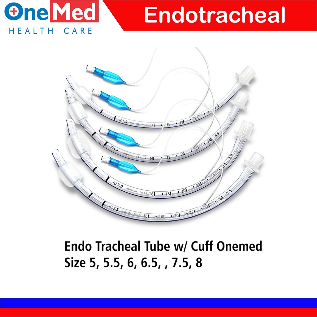 Jual Rajamitrateknik Endotracheal Tube / ETT With Cuff Non Spiral ...