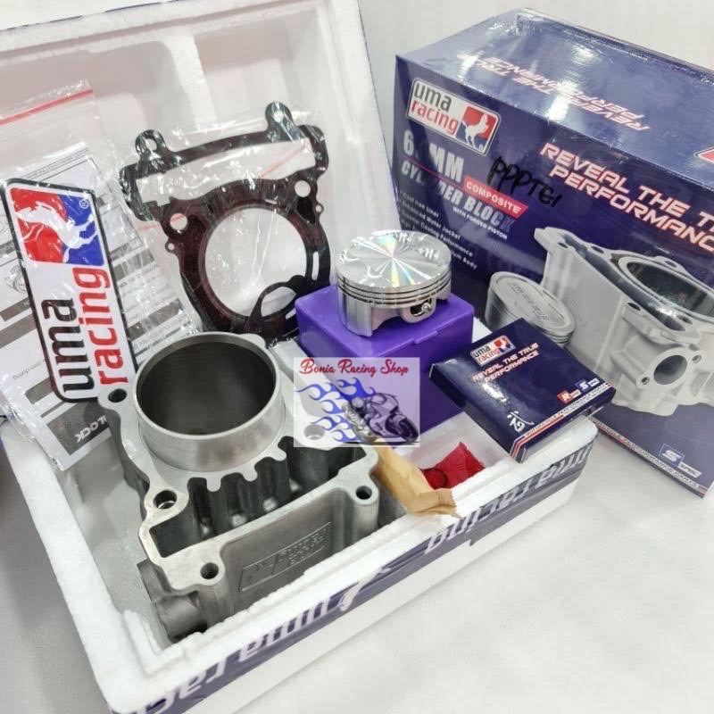 Jual BLOK BORE UP UMA RACING 63MM - NMAX, R15 V3, NVX, AEROX 155, MT-15, WR155R | Shopee Indonesia