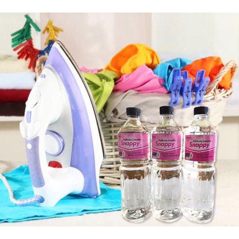 Jual Parfum Laundry Snappy // Pewangi Pakaian Spray 1000ML | Shopee ...