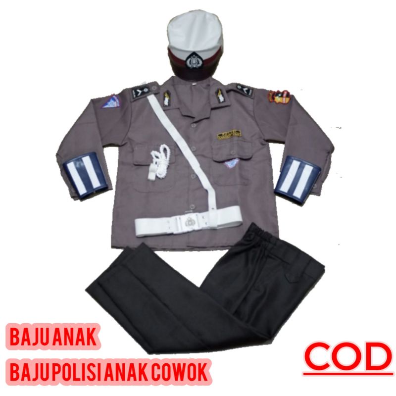 Jual Baju seragam pocil, baju polisi cilik, baju polisi anak satlantas ...