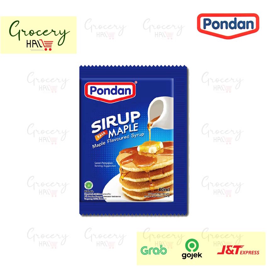 Jual PONDAN MAPLE SYRUP 40 ML - SIRUP MAPLE SACHET | Shopee Indonesia