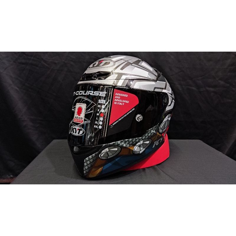 Jual Helm KYT TT Course Marvel Thor Limited Edition / TT Course Thor ...