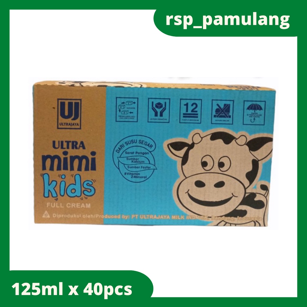 Jual Ultra Mimi Full Cream 125ml X 40pcs (1 KARTON) | Shopee Indonesia