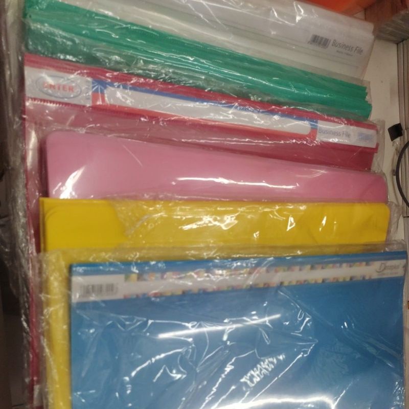 Jual (ECER) Map Tulang Plastik Warna / Business Files | Shopee Indonesia