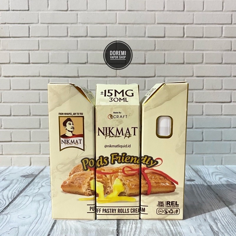 Jual PODS FRIENDLY NIKMAT 30ML 15MG | Shopee Indonesia