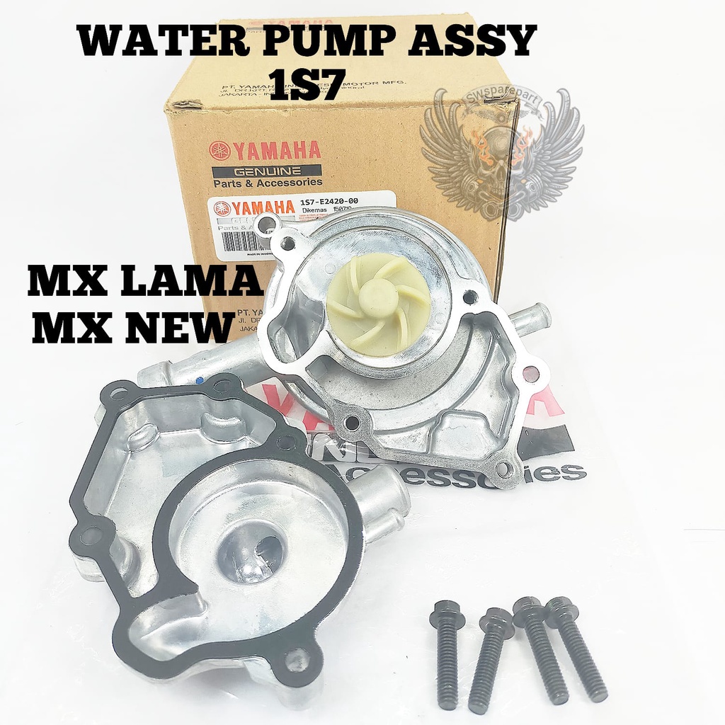 Jual WATER PUMP WATERPUMP ASSY YAMAHA 1S7 MX NEW MX LAMA KUALIATA ASLI ORIGINAL ORI YAMAHA YGP ...